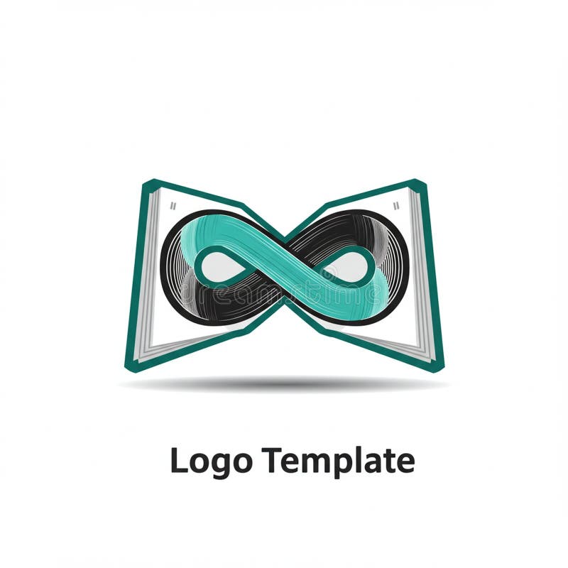 Abstract Logo Featuring an Infinity Symbol at the Center with a ...