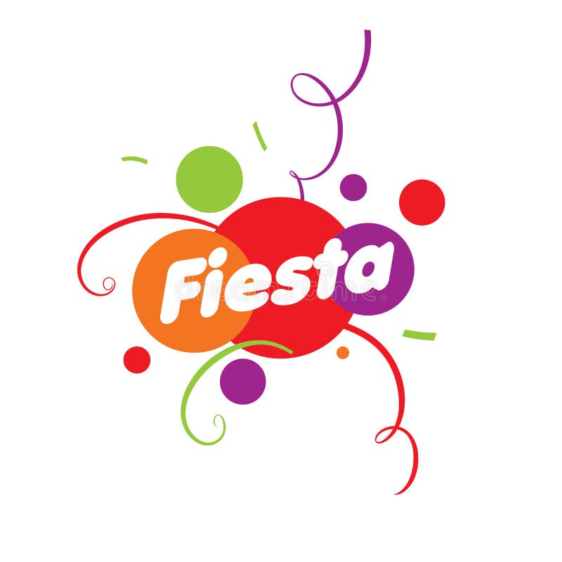 Abstract Logo for the Fiesta. Vector Illustration. Stock Vector ...