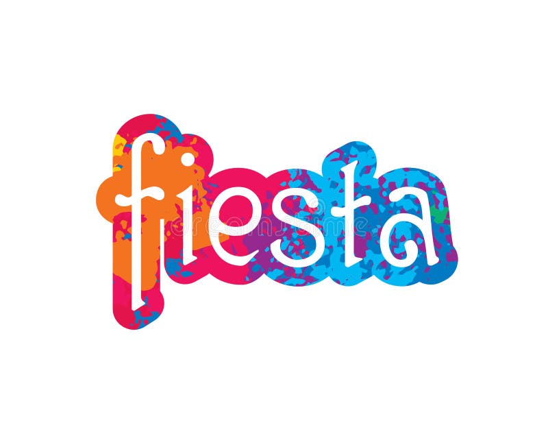 Abstract Logo for the Fiesta. Vector Illustration. Stock Vector ...