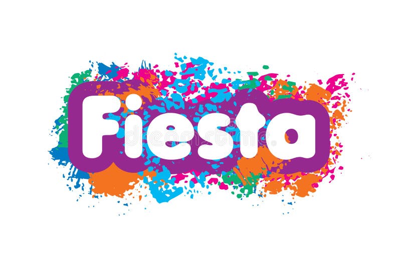 Abstract Logo for the Fiesta. Vector Illustration Stock Vector ...