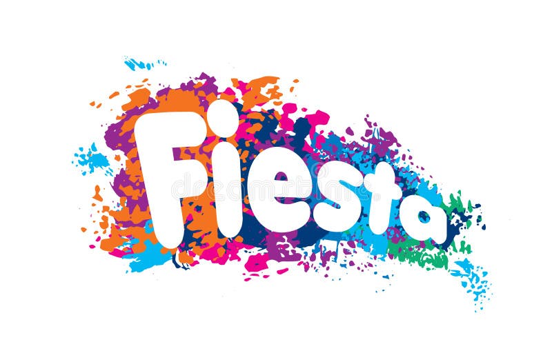 Abstract Logo for the Fiesta. Vector Illustration. Stock Vector ...