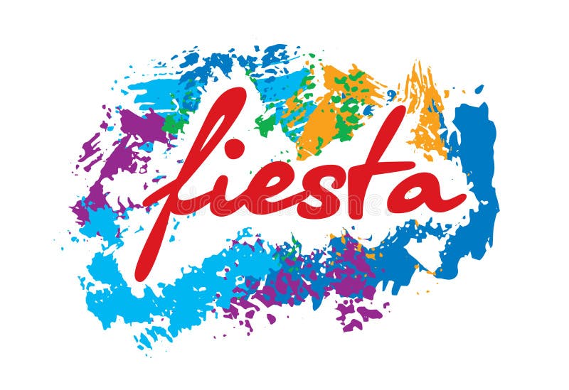 Abstract Logo for the Fiesta. Vector Illustration Stock Vector ...