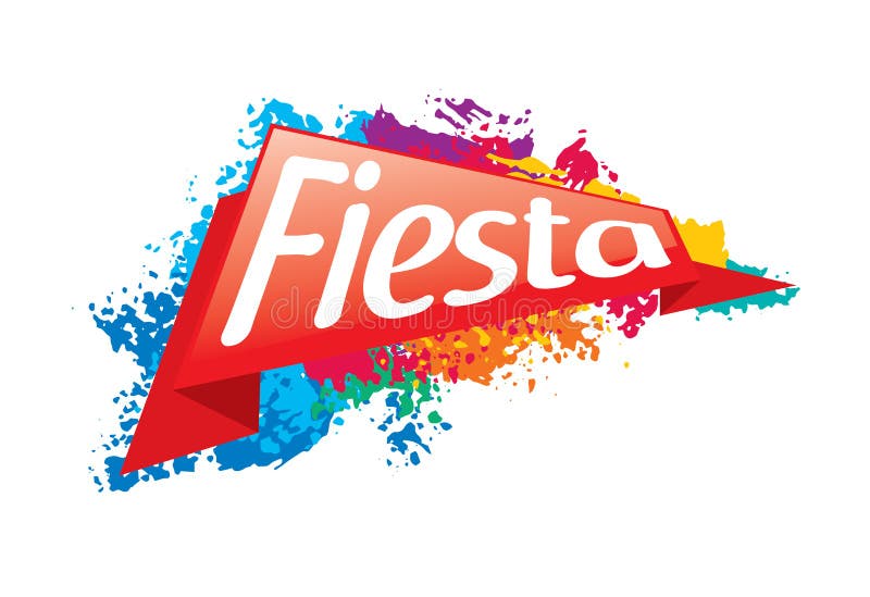 Abstract Logo for the Fiesta. Vector Illustration Stock Vector ...