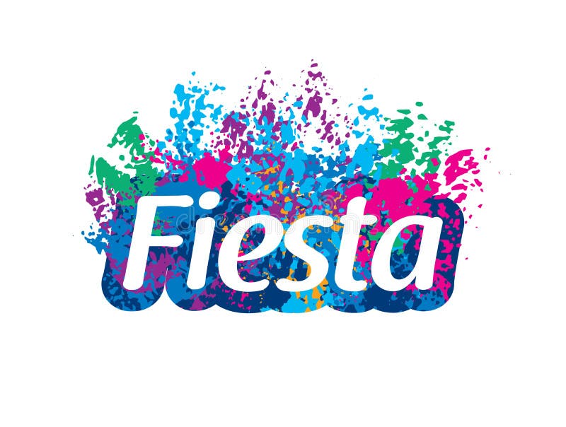 Abstract Logo for the Fiesta. Vector Illustration Stock Vector ...