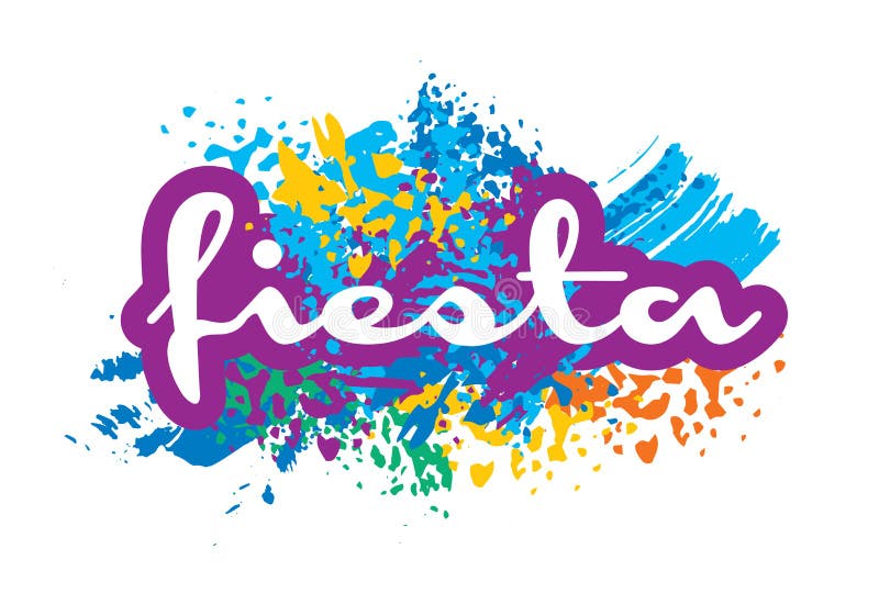 Abstract Logo for the Fiesta. Vector Illustration Stock Vector ...