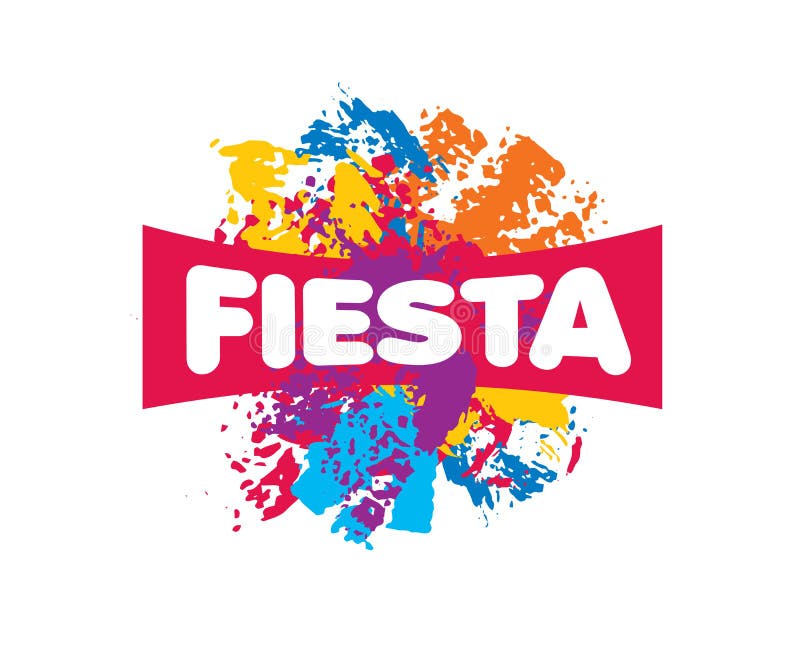 Abstract Logo for the Fiesta. Vector Illustration Stock Vector ...