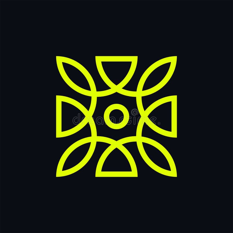 Abstract logo stock vector. Illustration of pattern - 254553948