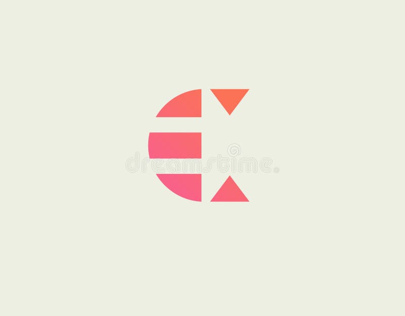 Letter C Striped Logo Stock Illustrations – 212 Letter C Striped Logo ...