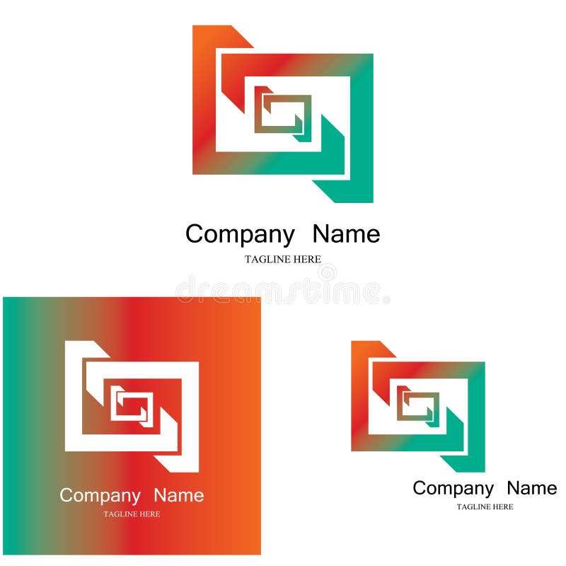 Abstract Logo Vector Icon. Modern Contemporary Trendy Vector ...