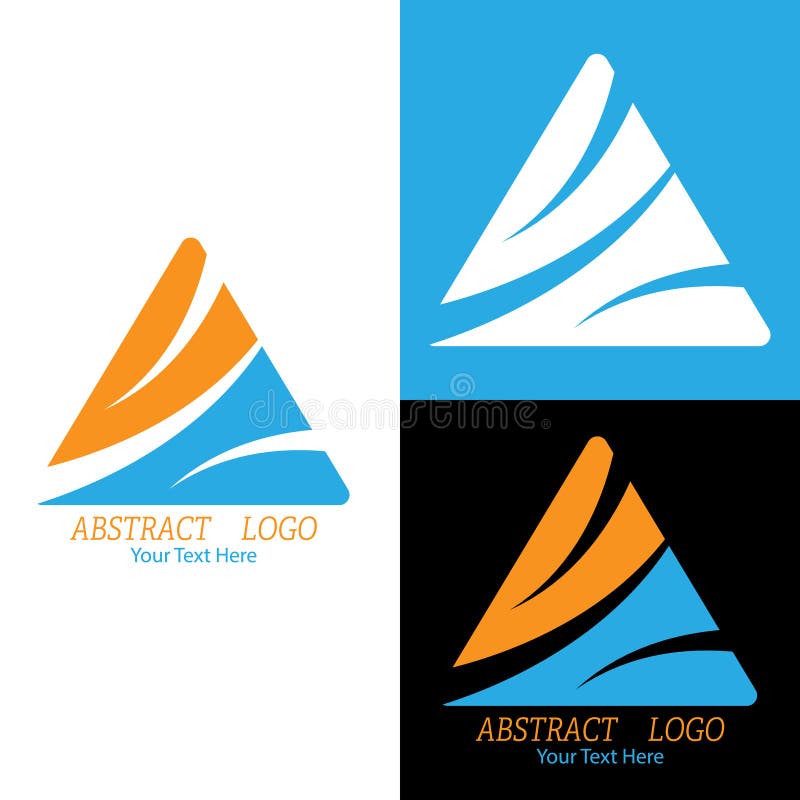 Abstract Logo. Vector Illustration for a Logo, Sticker, or Emblem Stock ...