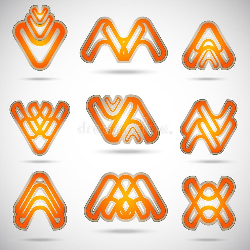 Abstract Logos stock vector. Illustration of abstract - 14618011