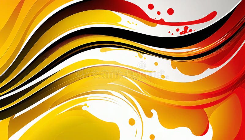 Abstract Longitudinal Lines with Fire Surface Stock Illustration ...