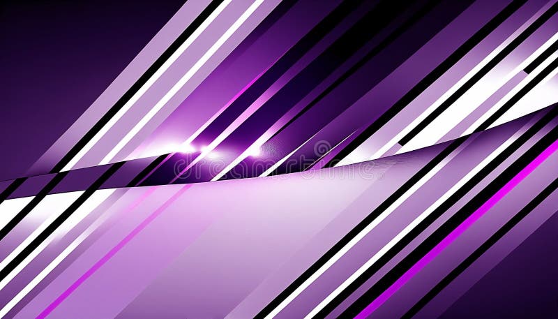Abstract Longitudinal Lines with Lights Stock Illustration ...