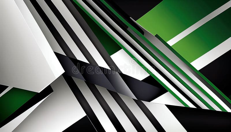 Abstract Longitudinal Lines with Lights Stock Illustration ...