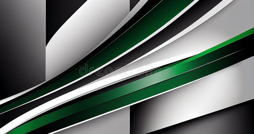 Abstract Longitudinal Lines with Waves Stock Illustration ...