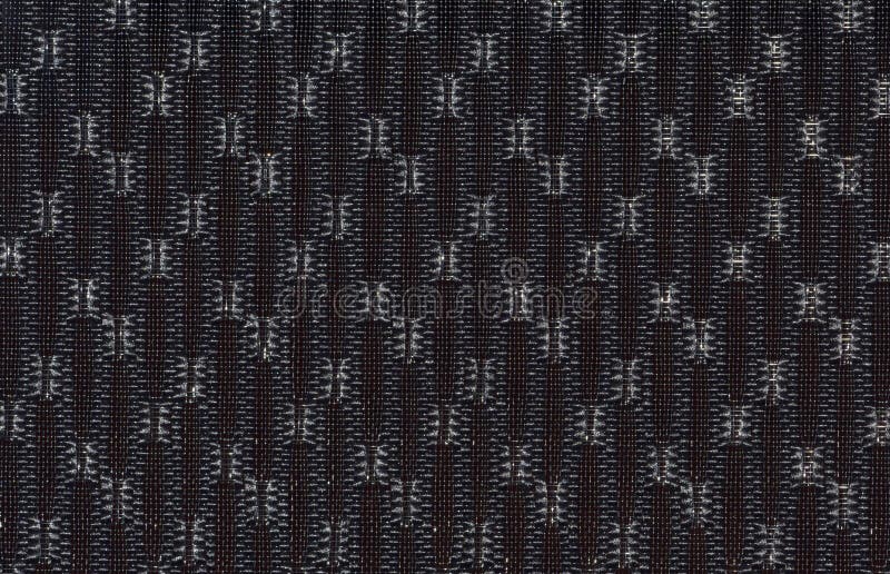 Black Stitching Pattern with Textiles. Stock Image - Image of cloth ...