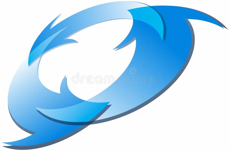 Abstract Loop Logos and Icons Template Stock Illustration ...