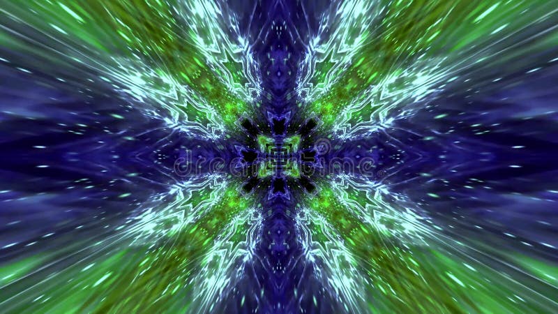 Abstract Loop Animation with Colorful Movements and Back and Forth ...