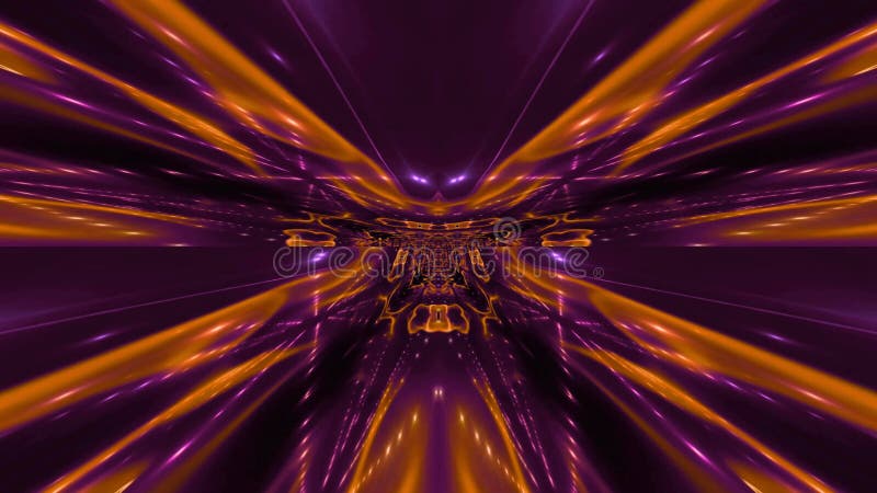 Abstract Loop Animation with Colorful Movements and Back and Forth ...