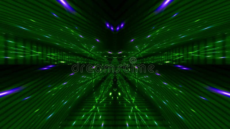 Abstract Loop Animation with Colorful Movements and Back and Forth ...