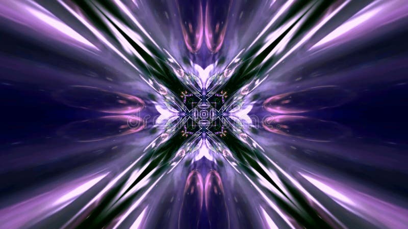 Abstract Loop Animation with Colorful Movements and Back and Forth ...