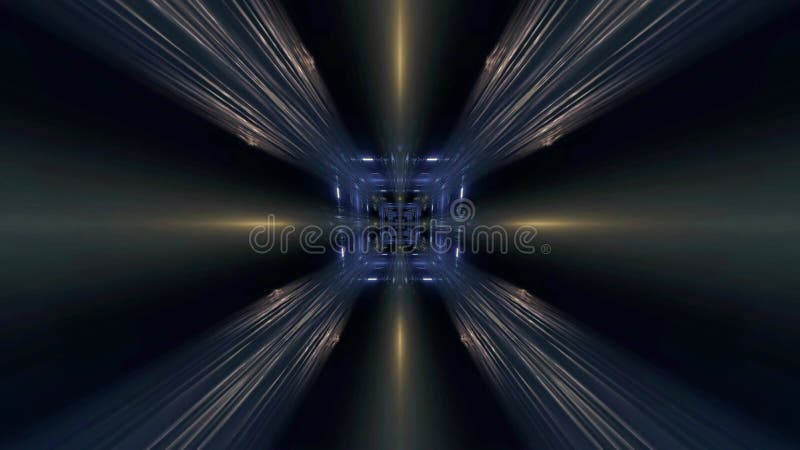 Abstract Loop Animation with Colorful Movements and Back and Forth ...