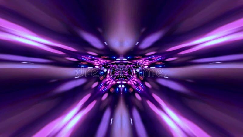 Abstract Loop Animation with Colorful Movements and Back and Forth ...