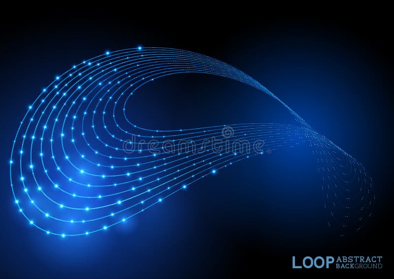 Abstract Loop Background stock vector. Illustration of effect - 38996607