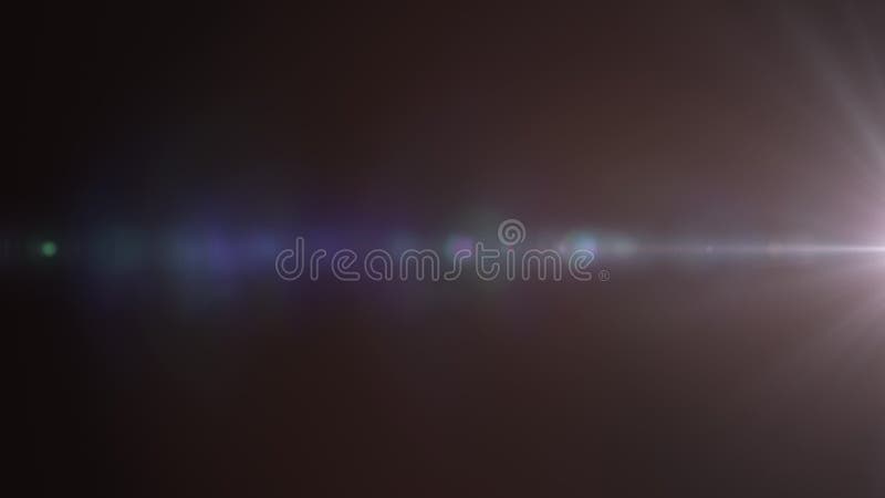 Abstract Loop Blue Glow Optical Lens Flare Shine Light Animation Stock ...