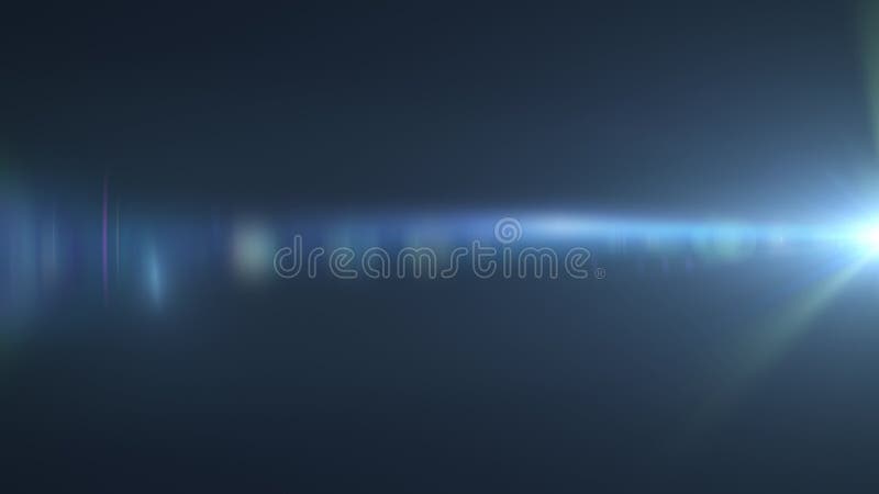 Abstract Loop Blue Optical Flare Light Animation Background Stock ...