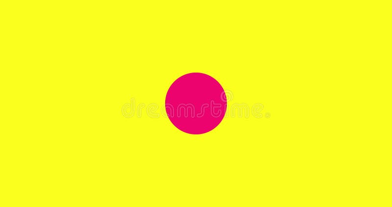 Abstract Loop Geometric Animation With Circle Simple Loop Animation