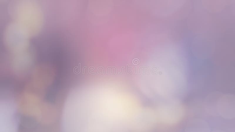 Abstract Loop Glittering Light Pastel Bokeh Particles Motion Background ...