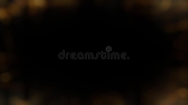Abstract Loop Glow Gold Light Leaks Frame Effect Stock Video - Video of ...