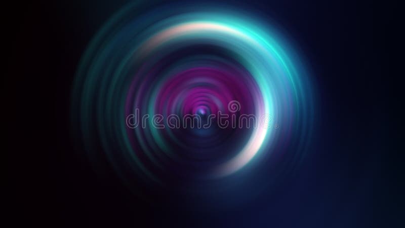 Abstract Loop Hypnotic Colorful Glow Radial Circle Shine Stock Video - Video of cyber ...