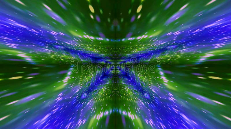 Abstract Loop Animation with Colorful Movements and Back and Forth ...