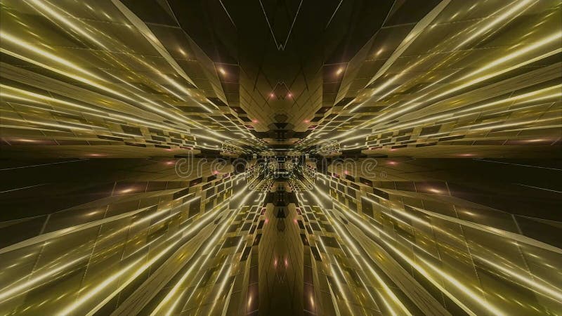 Abstract Loop Animation with Colorful Movements and Back and Forth ...