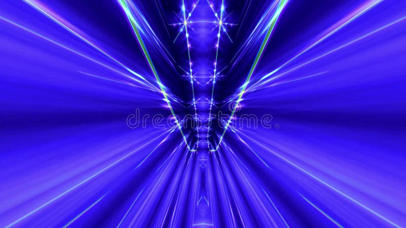 Abstract Loop Animation with Colorful Movements and Back and Forth ...