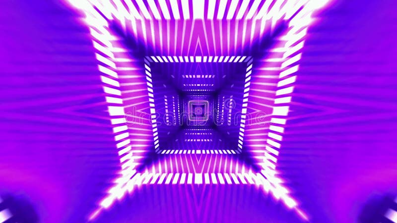 Abstract Loop Animation with Colorful Movements and Back and Forth ...