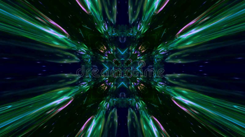 Abstract Loop Animation with Colorful Movements and Back and Forth ...