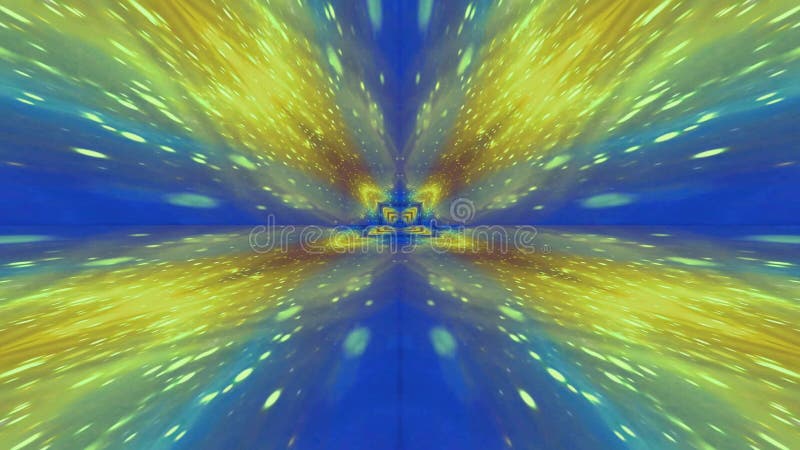 Abstract Loop Animation with Colorful Movements and Back and Forth ...