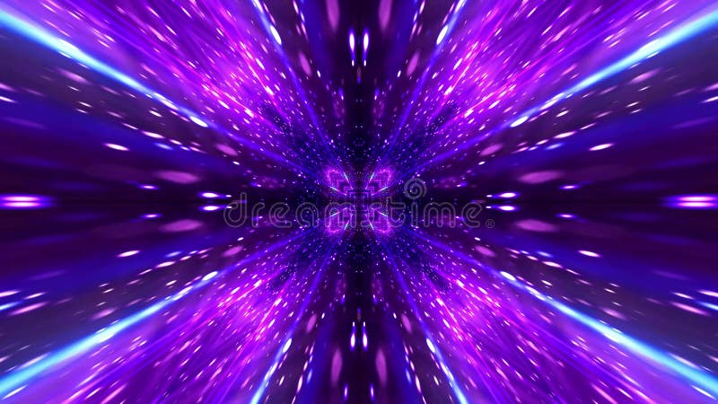 Abstract Loop Animation with Colorful Movements and Back and Forth ...