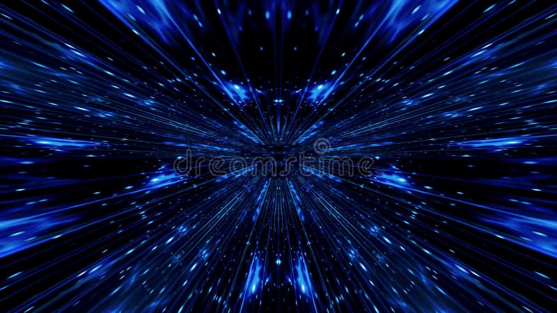 Abstract Loop Animation with Colorful Movements and Back and Forth ...