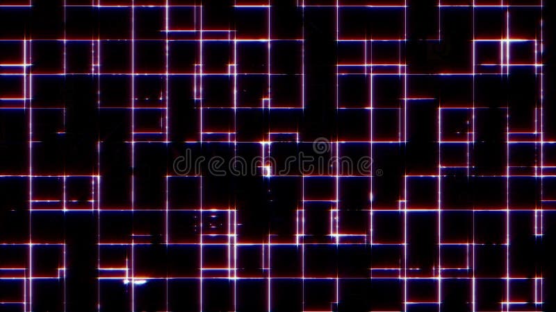 Loop Technology Digital Line on Black Abstract Background Stock Footage ...
