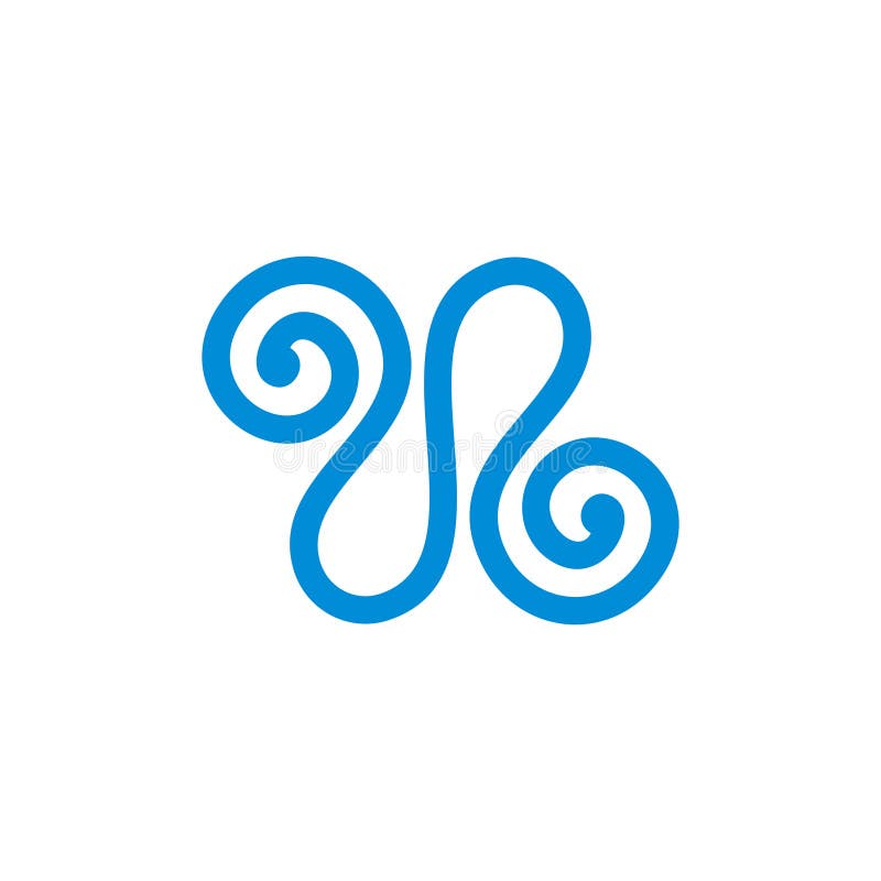 Blue Wavy Logo