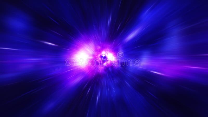 Abstract Loop Star Burst Hyper Space Burst Warp Tunnel Stock Video ...