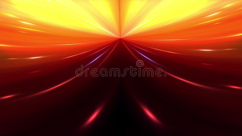 Abstract Loop Symmetric Digital Hyperspace Dark Tunnel Stock Footage ...