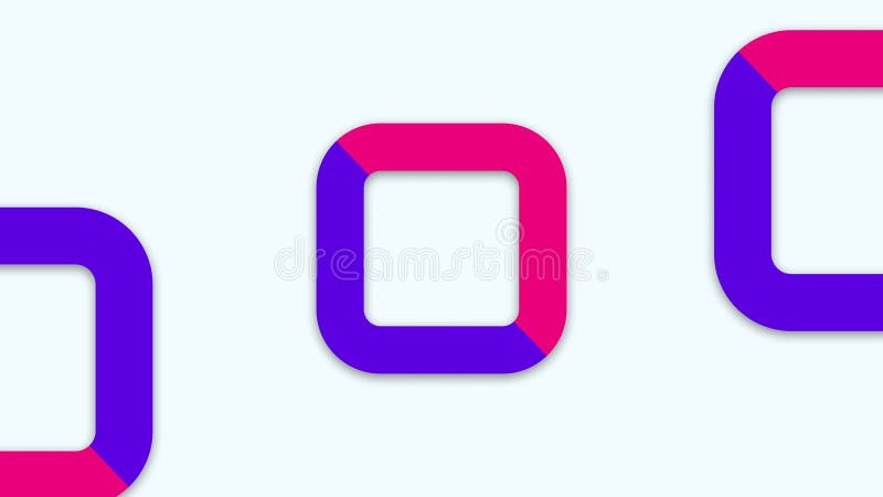 Abstract Looping Background with Geometric Shape Morphing Stock Video ...