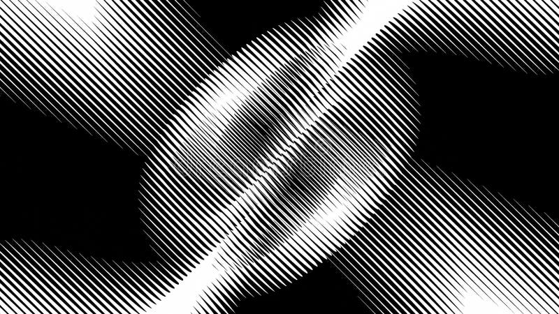 Black and White Looping Video. Background. Optical Illusion. Hypnotic ...