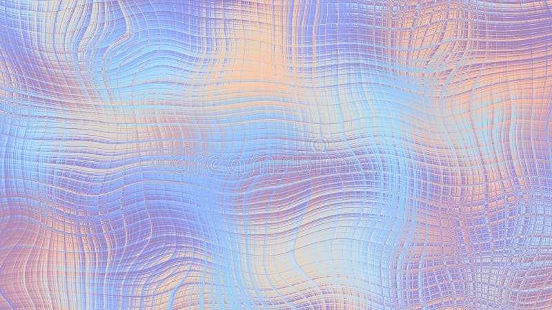 Seamless Abstract Psychedelic Wavy Background for Loop Playback. 4k ...