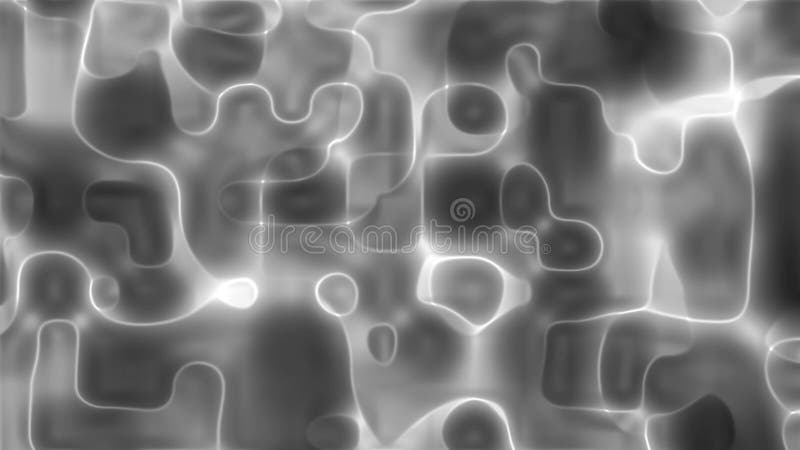 Abstract Looping Liquid Background with Gray Glowing Color. Stock Video ...